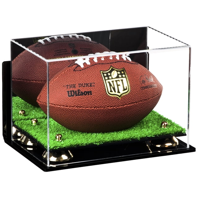Deluxe Acrylic Mini - Miniature (not Full Size) Football Display Case ...