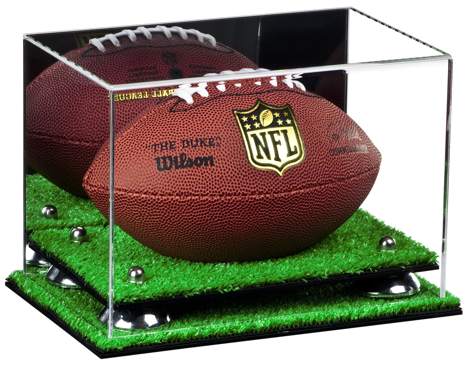 Deluxe Acrylic Mini - Miniature (not Full Size) Football Display Case ...