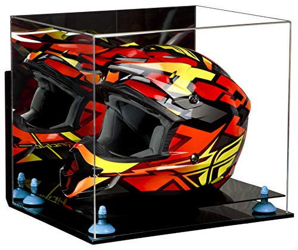 Deluxe Acrylic Motorcycle Motocross or Nascar Racing Helmet Display ...