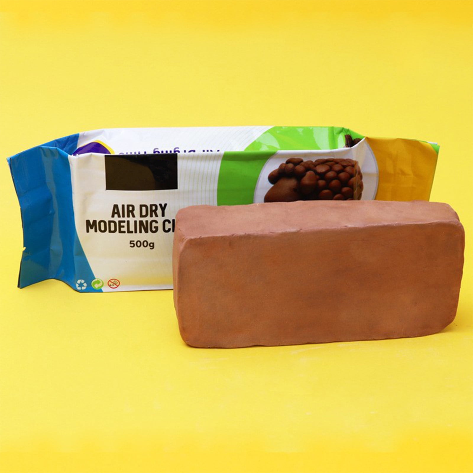 Deluxe Air Dry Clay Set - 12 Colors Soft Clay with Step-by-Step Video ...