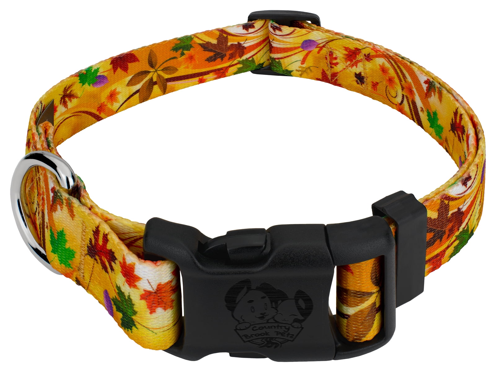 Deluxe Autumn Wind Dog Collar - Made in the U.S.A. - Walmart.com