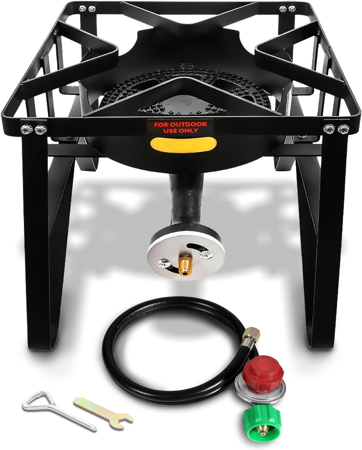 Deluxe Banjo Single Burner, 200,000 BTU Portable Outdoor Stove for ...