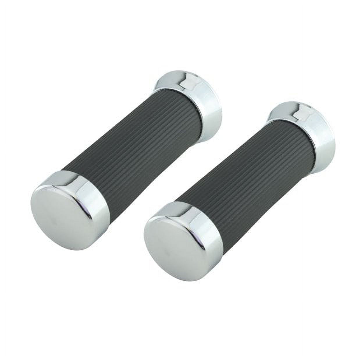 Deluxe Bike Grips Ribbed Black - Walmart.com