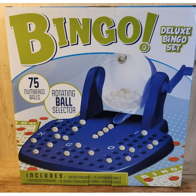Deluxe Bingo set Classic Bingo Game - Walmart.com