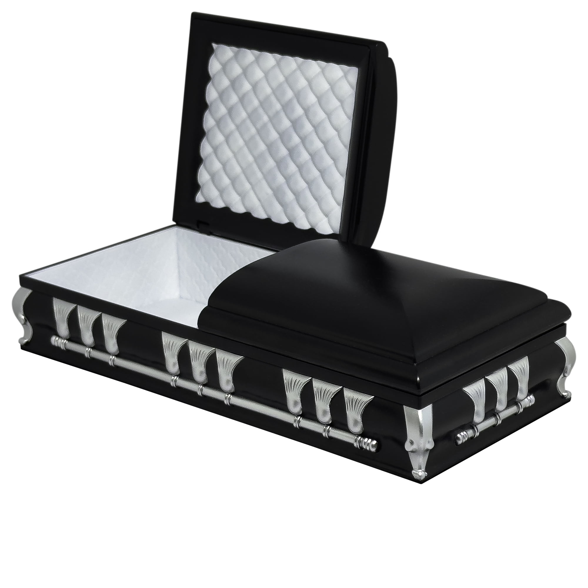 Deluxe Black Casket for WWE & AEW Wrestling Action Figures [Loose, No ...