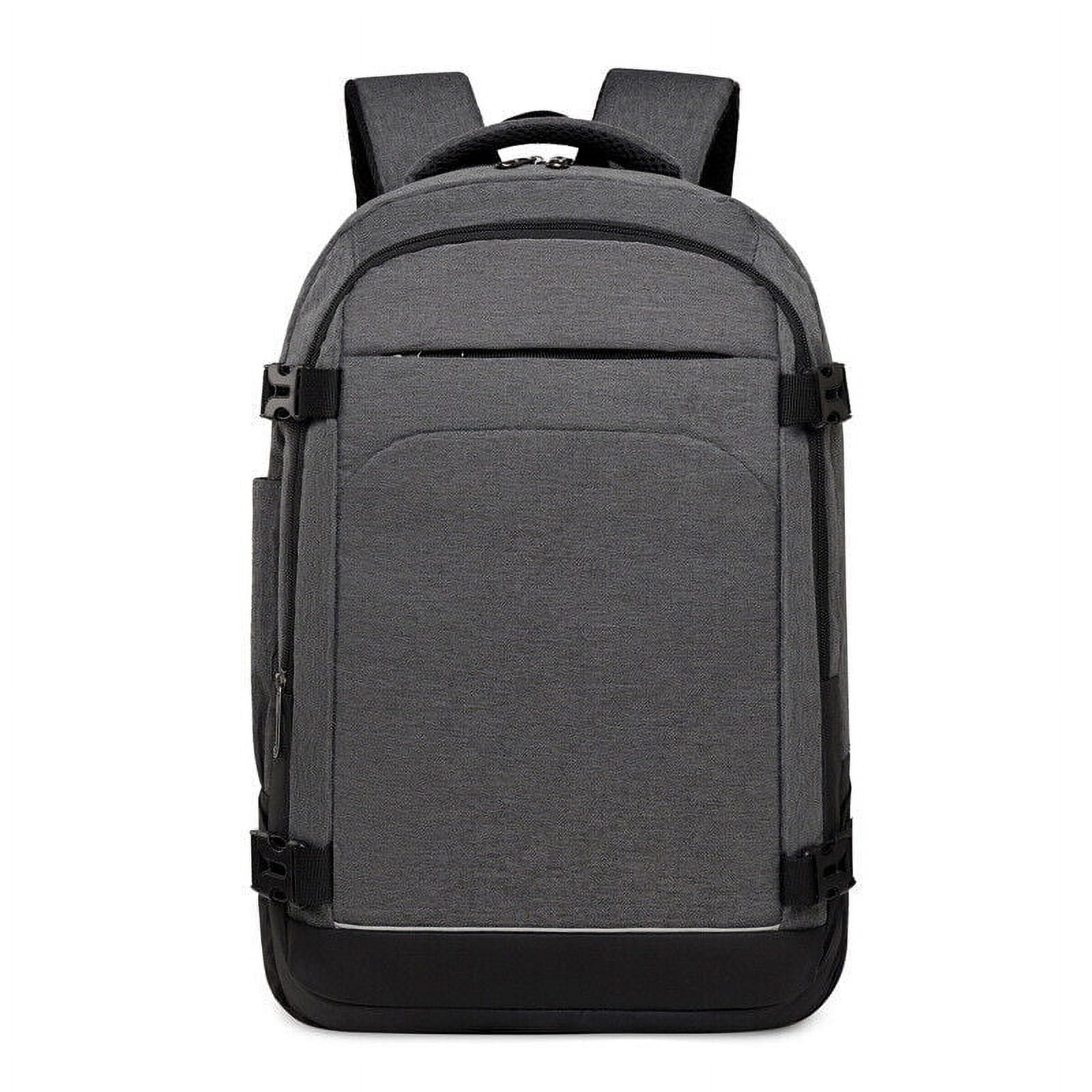 Deluxe Black Laptop Backpack, Anti-Theft Water Resistant Laptop ...