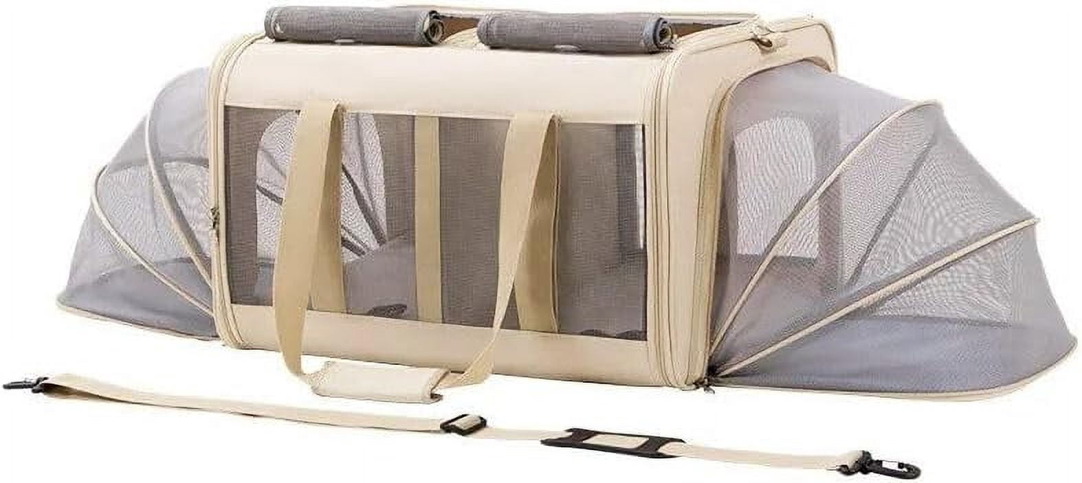 Deluxe Breathable Mesh Pet Carrier Bag for Dogs & Cats – Versatile ...