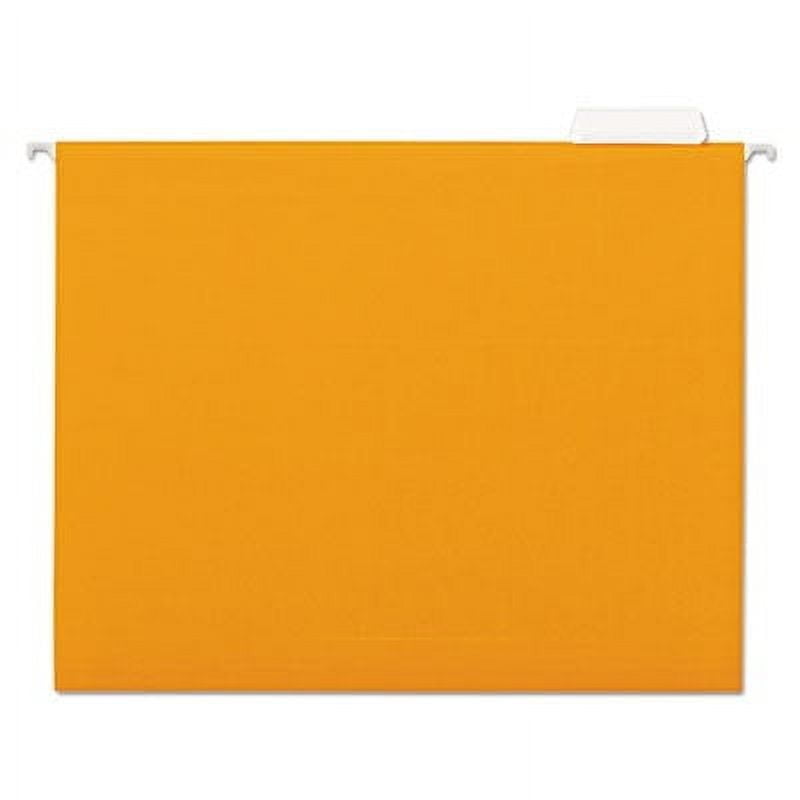 Deluxe Bright Color Hanging File Folders, Letter Size, 1/5-Cut Tab ...