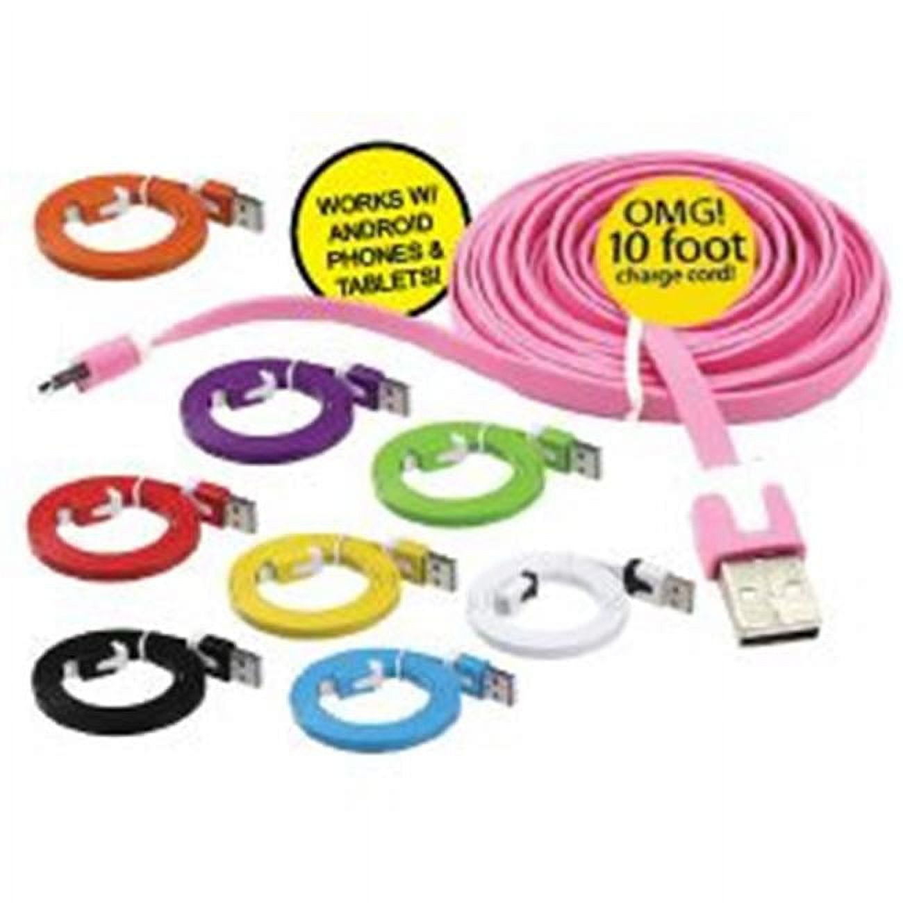 Deluxe Buy 245-10FT-ANDROID Charger & Synchronization Cable For Android ...
