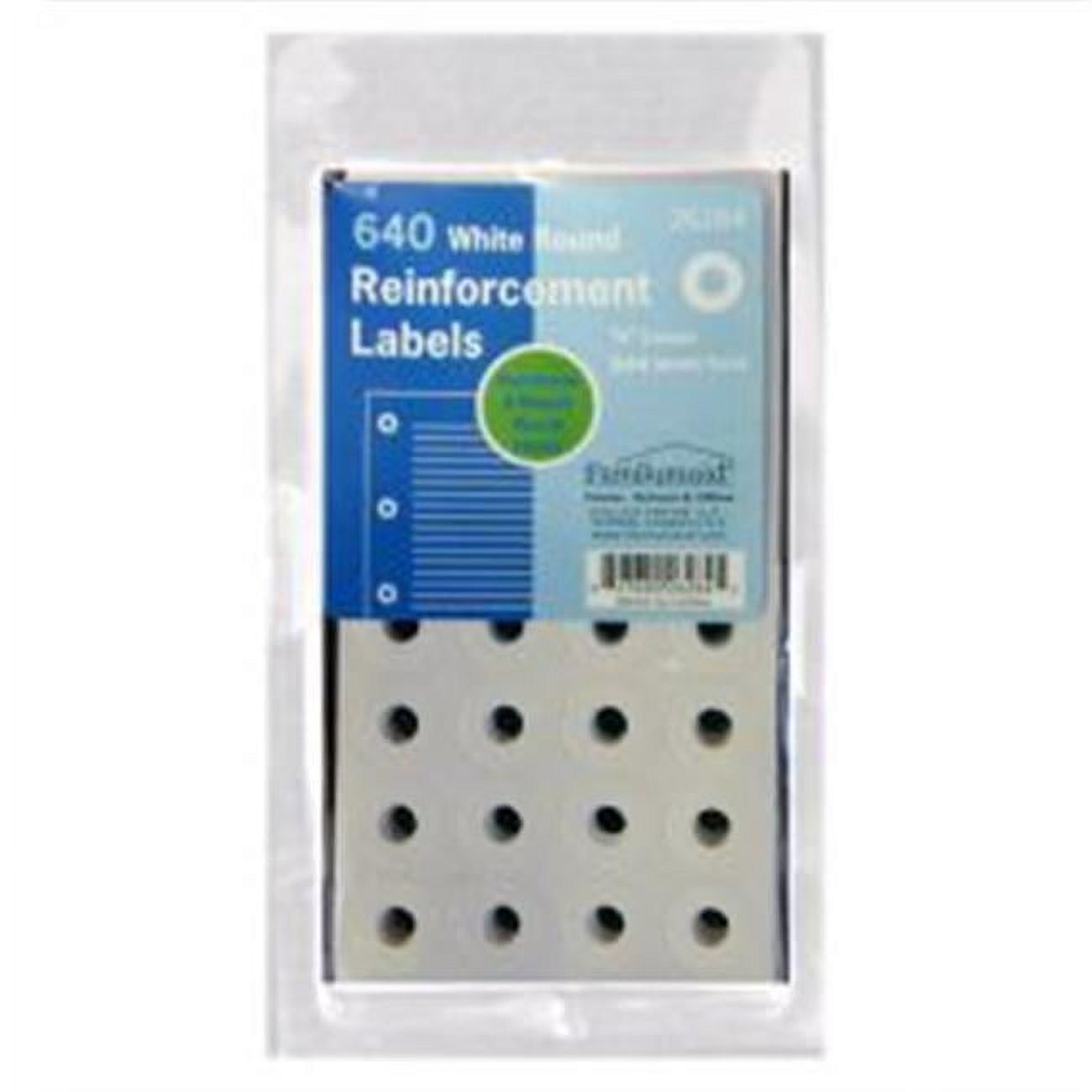 Deluxe Buy 7-26284 White Round Reinforcement Labels 20 Sheet - Pack of ...