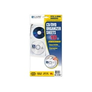 Innovera Cd/dvd Three-ring Refillable Binder, Holds 90 Discs, Midnight Blue/clear - Walmart.com