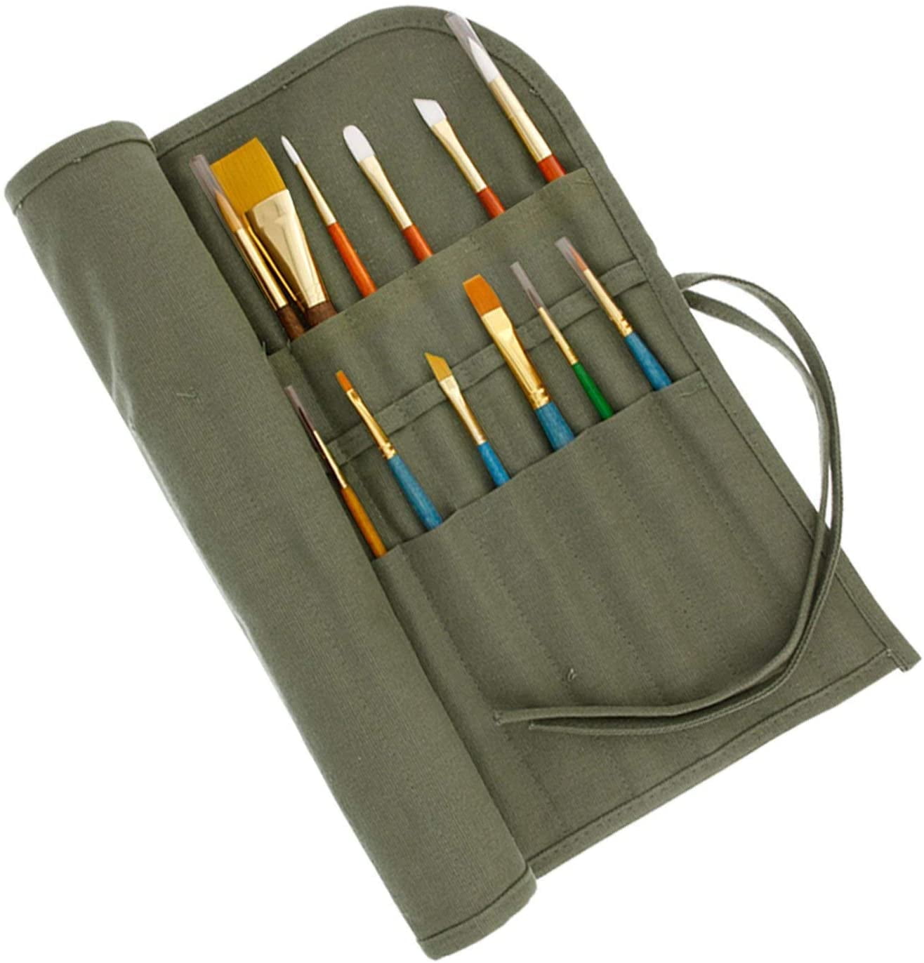 Brush Pouch School Painting