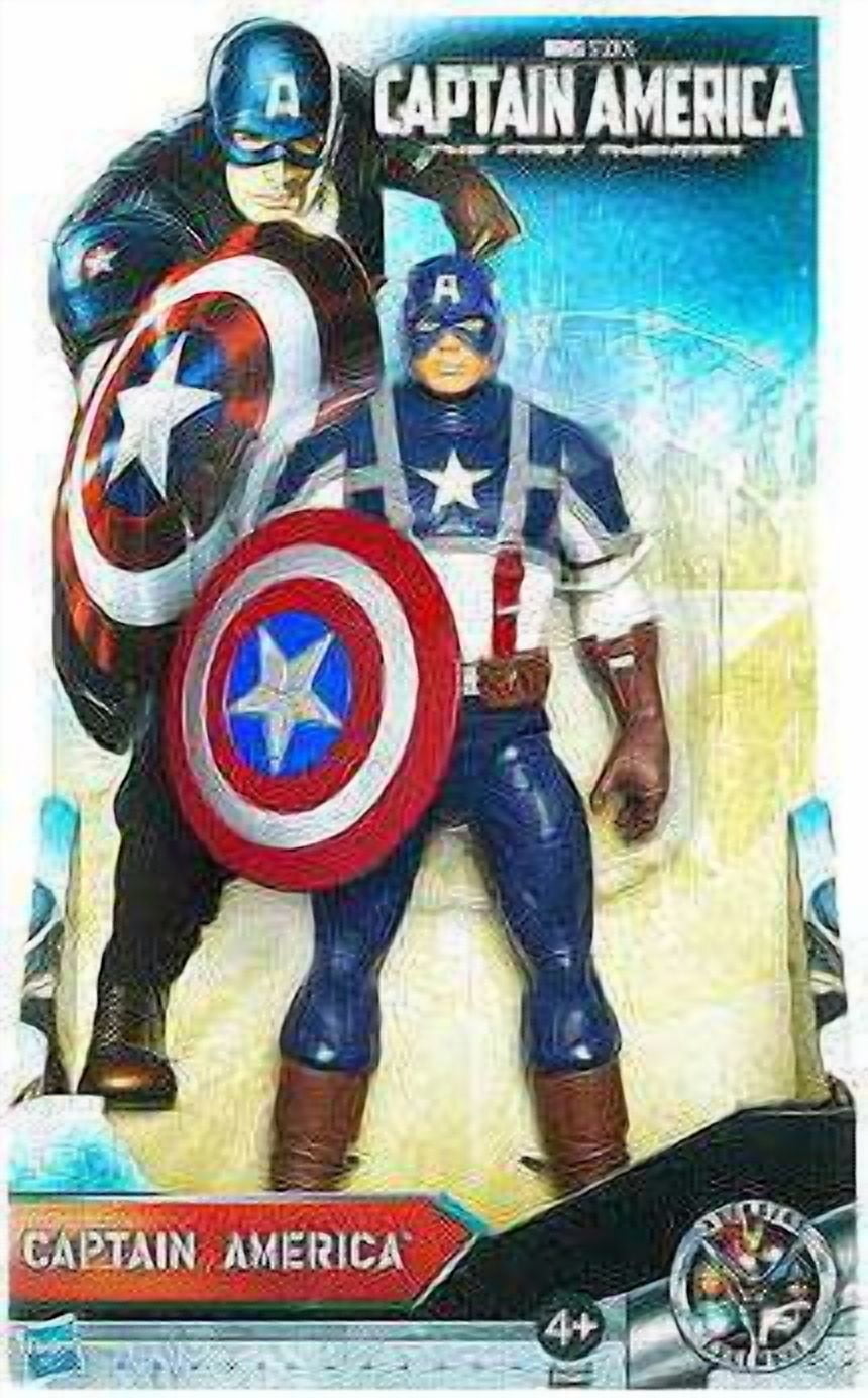 Deluxe Captain America Action Figure - Walmart.com