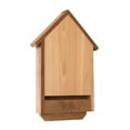 Deluxe Cedar Weather Resistant Bat House for Bat Watching and Mosquito ...
