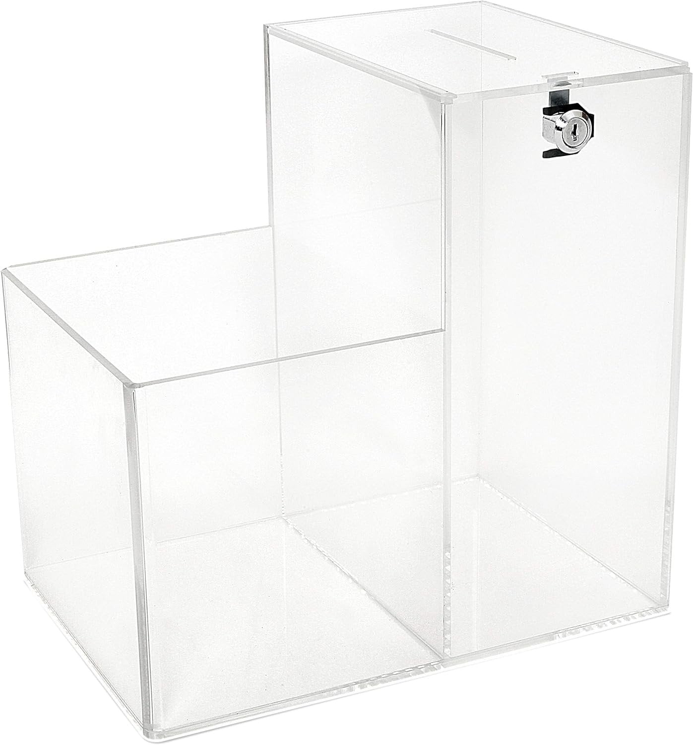 Deluxe Charity Donation Collection Box for Fundraising Campaigns - with ...