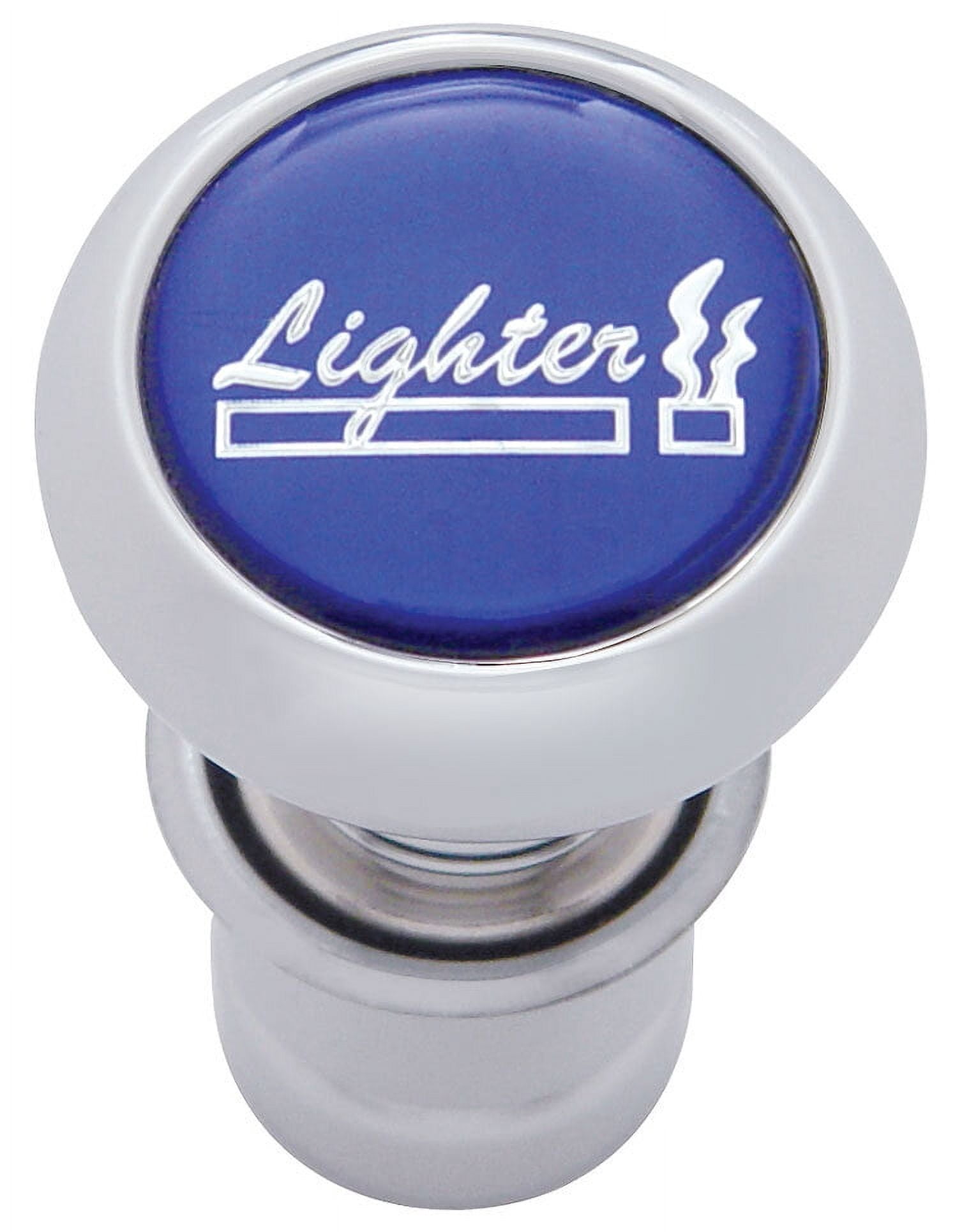 Deluxe Cigarette Lighter with Glossy Sticker in Blue - Walmart.com