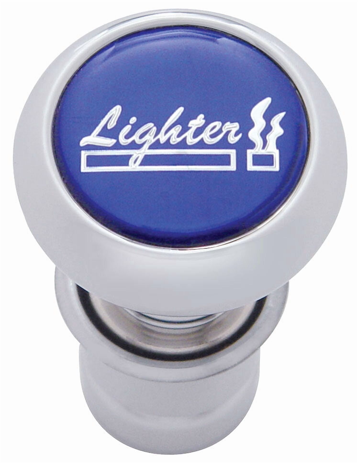 Deluxe Cigarette Lighter with Glossy Sticker in Blue - Walmart.com