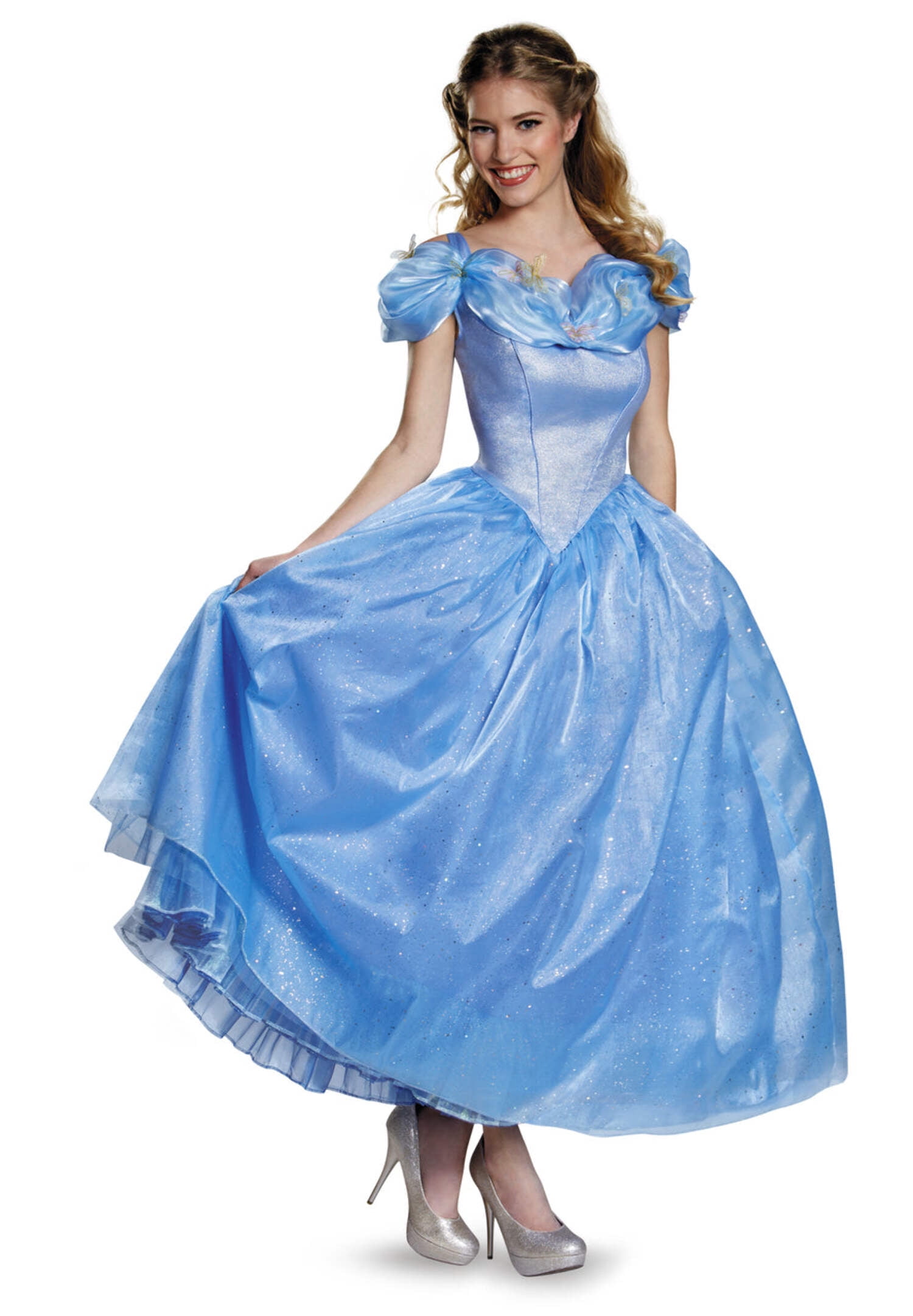 Deluxe Cinderella Adult Costume - Walmart.com