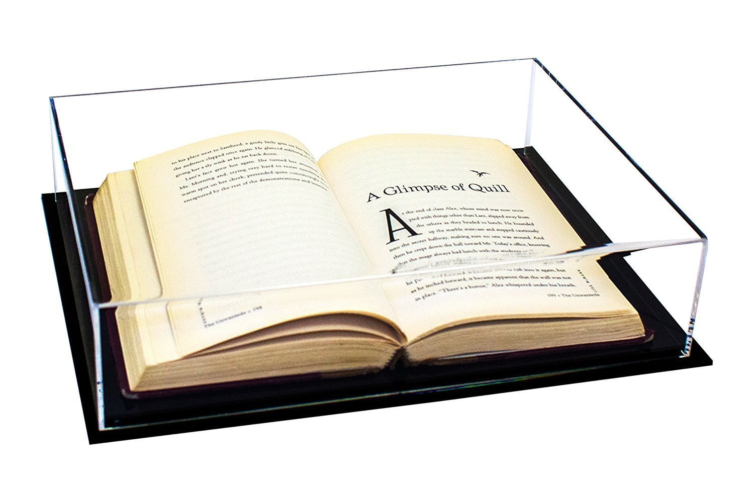Deluxe Clear Acrylic Book, Stamp, or Coin Collection Display Case (A029 ...