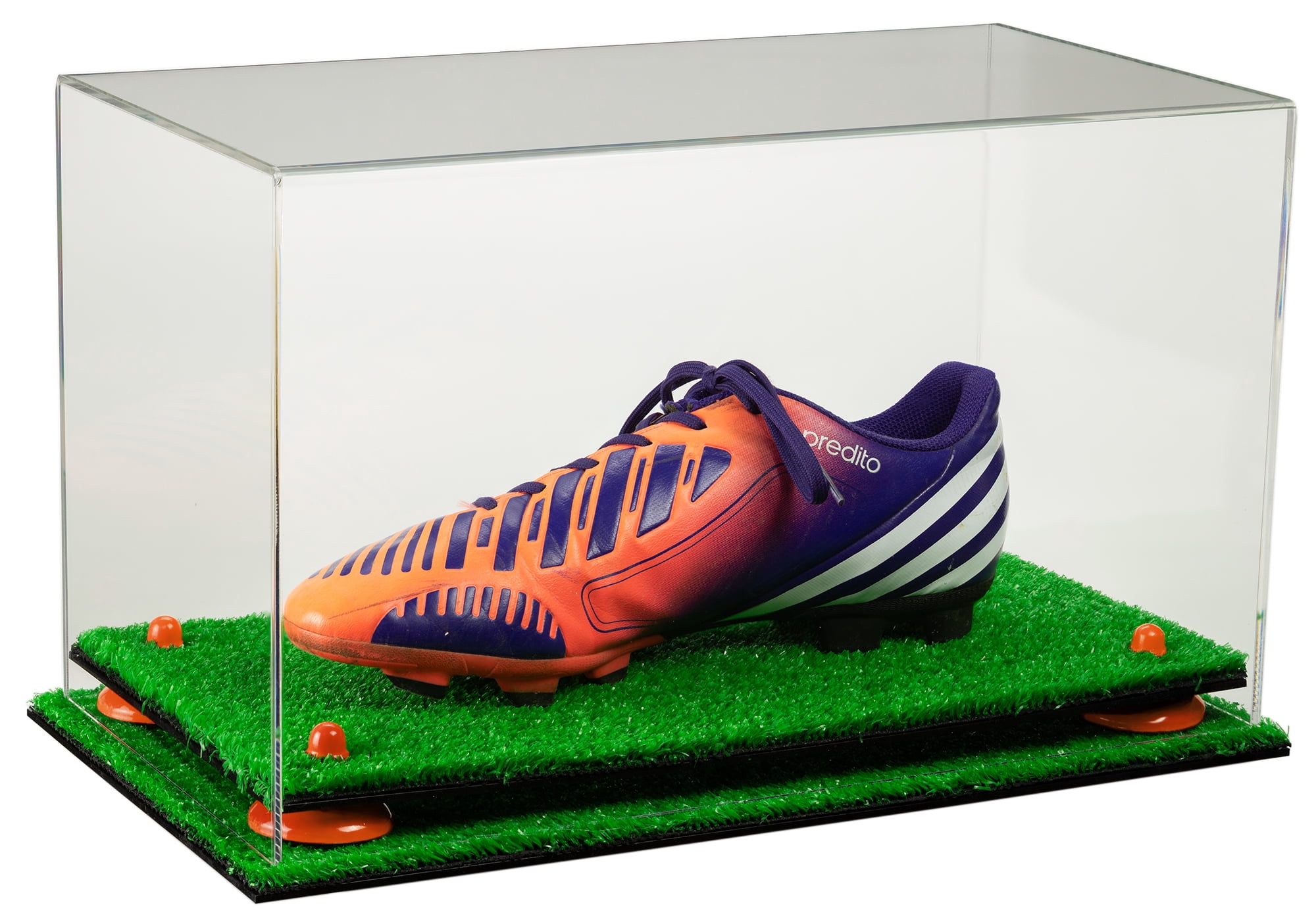 Deluxe Clear Acrylic Large Shoe Display Case for Basketball Shoe Soccer ...