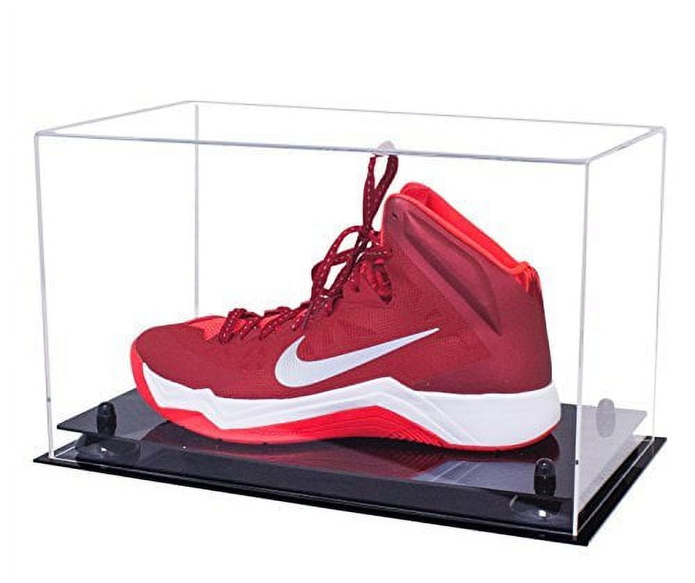 Deluxe Clear Acrylic Large Shoe Display Case for Basketball Shoes ...