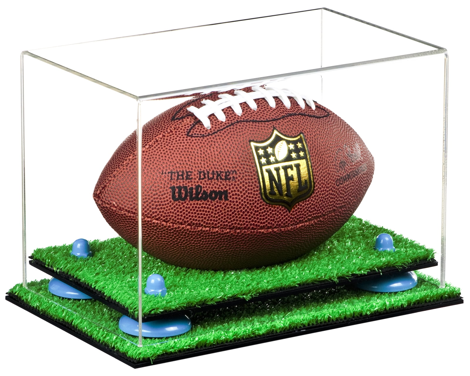 Deluxe Clear Acrylic Mini - Miniature (not Full Size) Football Display ...