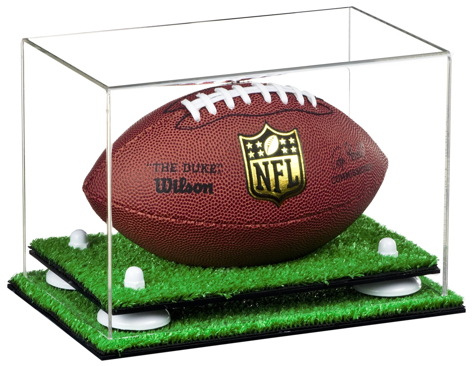 Deluxe Clear Acrylic Mini - Miniature (not Full Size) Football Display ...