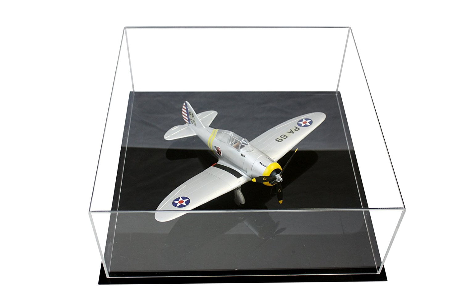 Deluxe Clear Acrylic Model Plane Display Case (A030-A) - Walmart.com