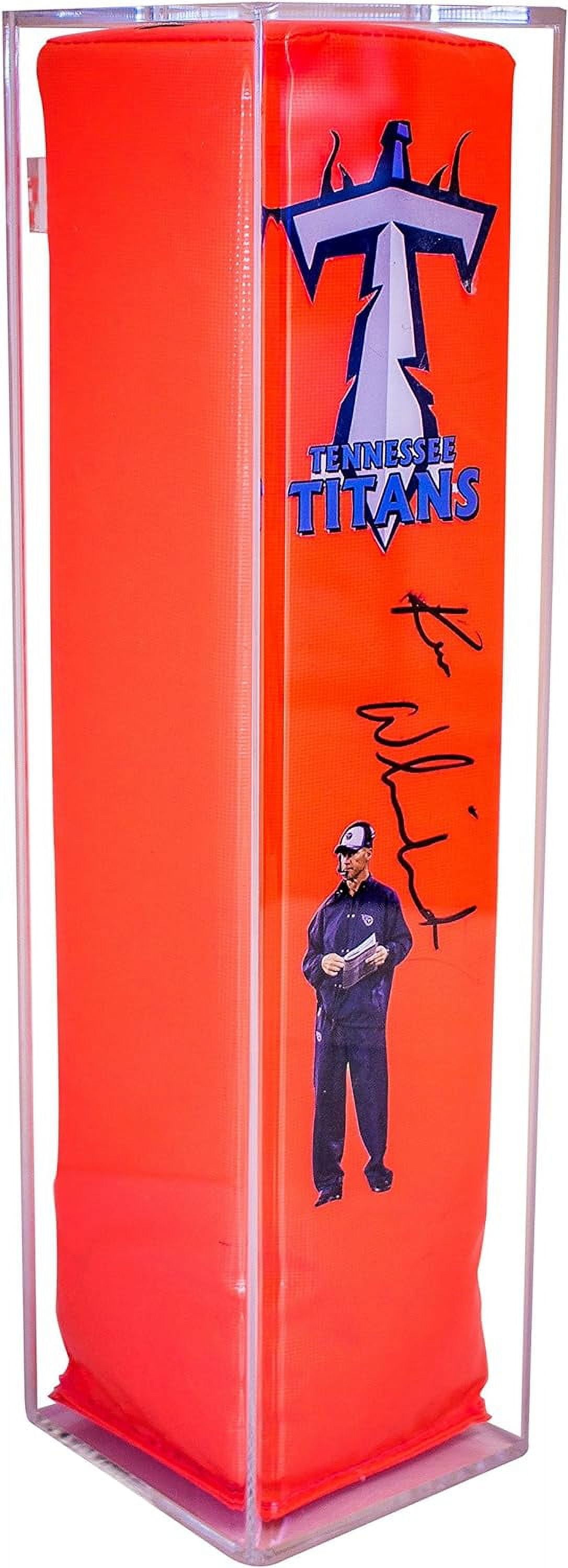 Deluxe Clear Display Case for Football End Zone Pylon with Wall Mount ...