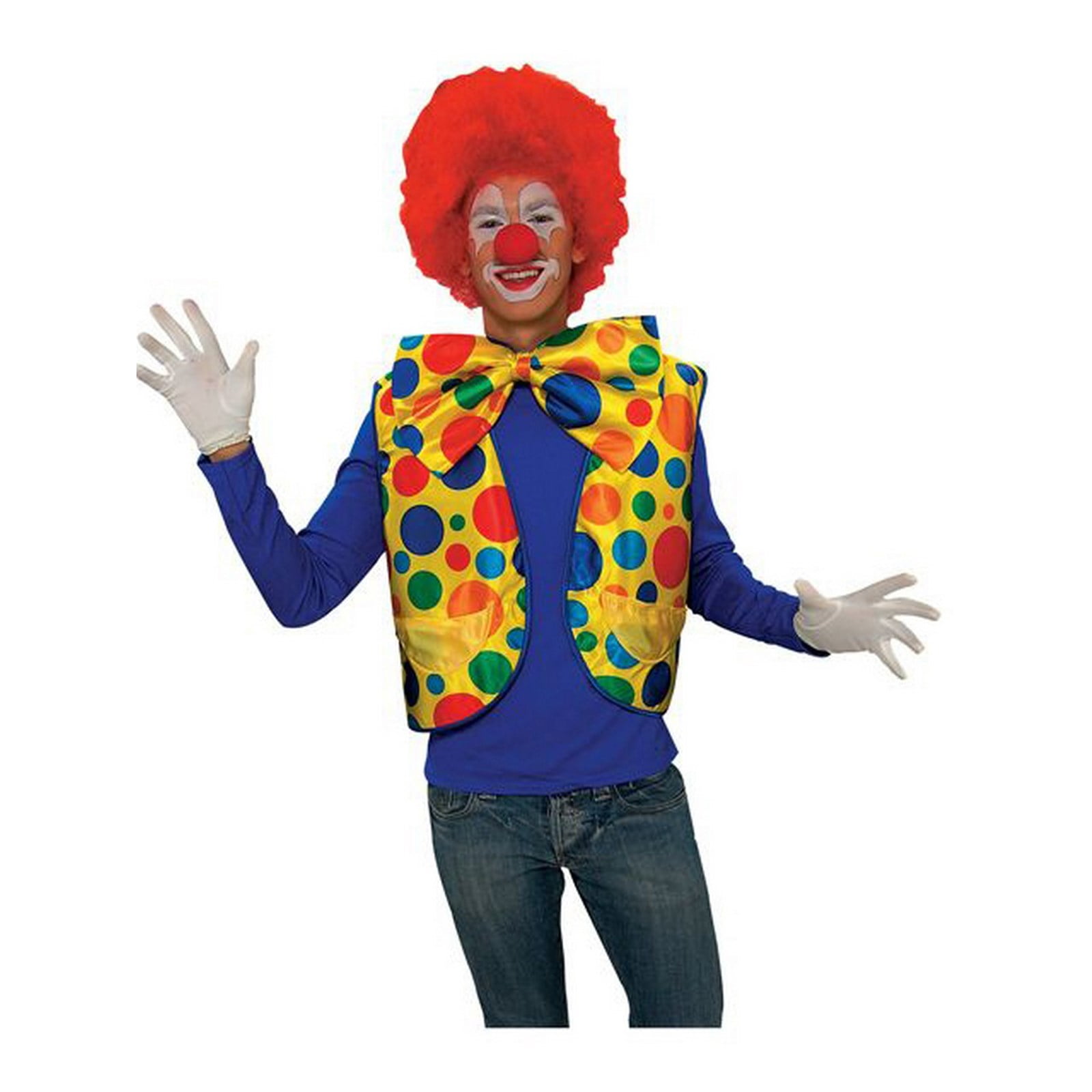 Deluxe Clown Vest Halloween Costume Accessory - Walmart.com