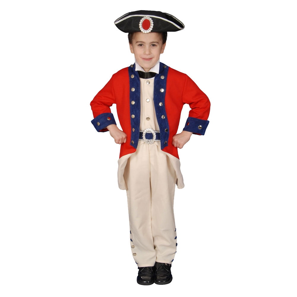 Colonial Soldier Child Halloween Costume - Walmart.com