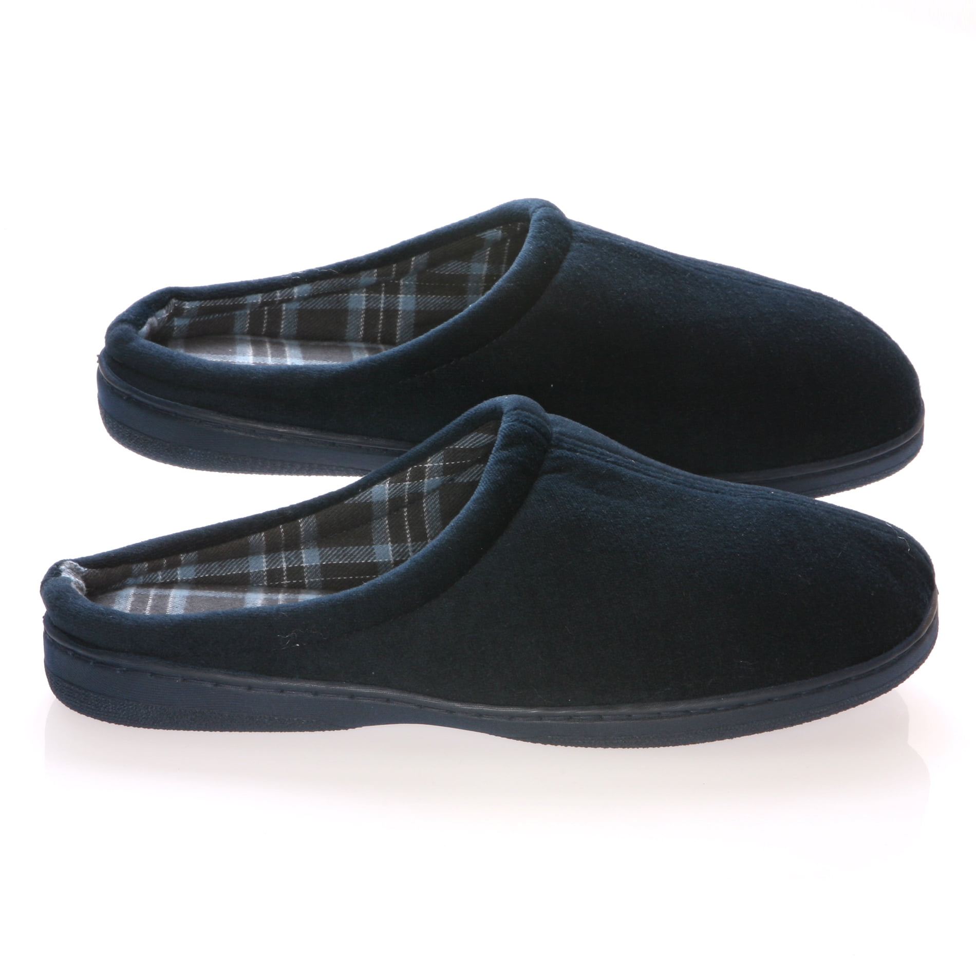 Deluxe Comfort Men's Slip-On House Slipper, Size 11-12 ? Comfortable ...