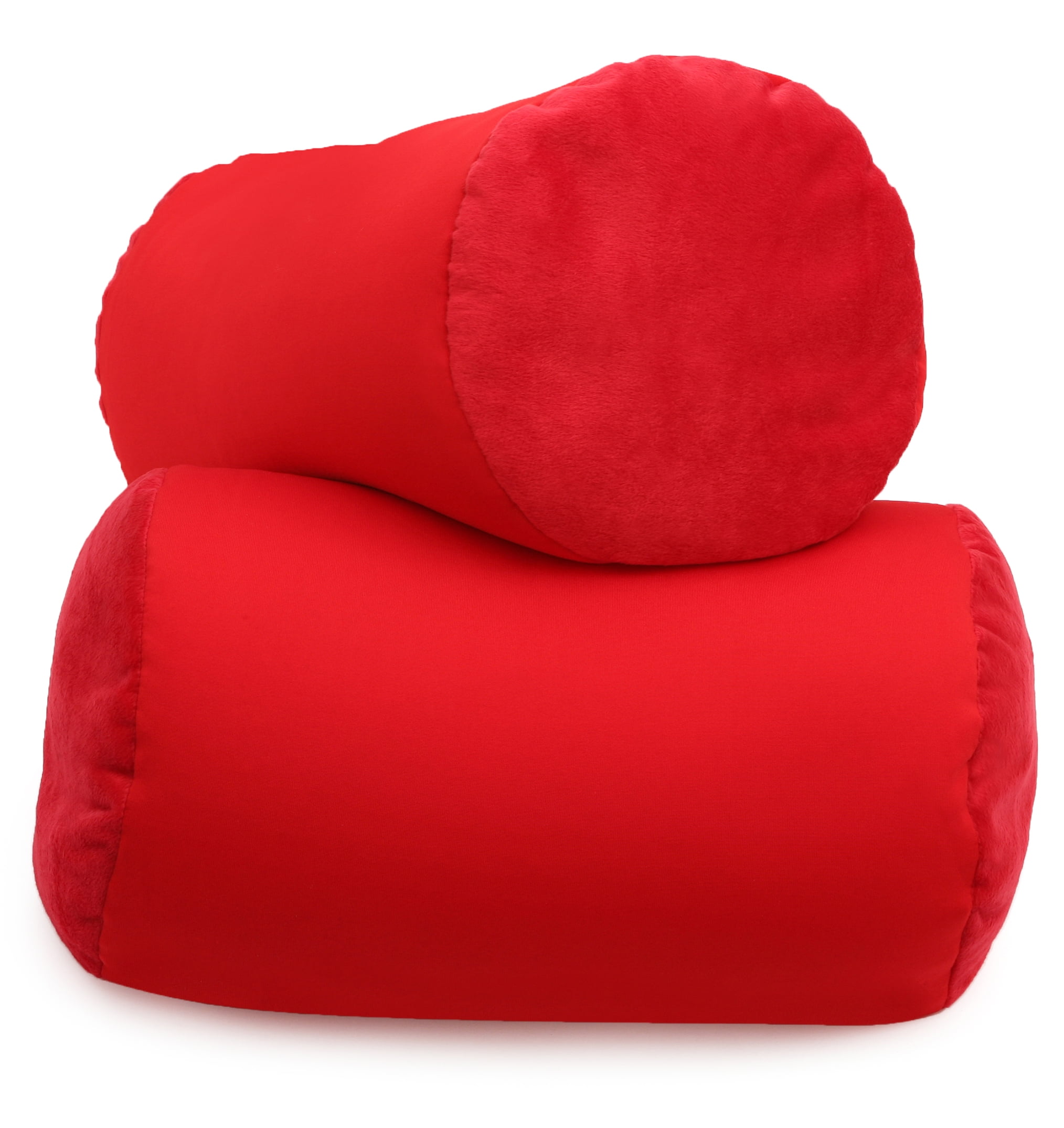 Deluxe Comfort Mooshi Squish Microbead Bed Pillow (14" x 7") ? Airy ...