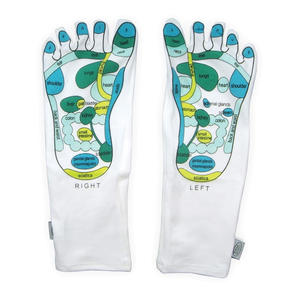 Deluxe Comfort Women's Smart Step Moisturizing Spa Socks, One Size Fits ...