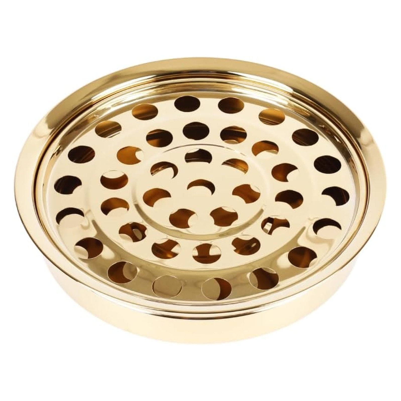 Deluxe Communion Cup Tray Stackable 40 Cups Goldtone - Walmart.com