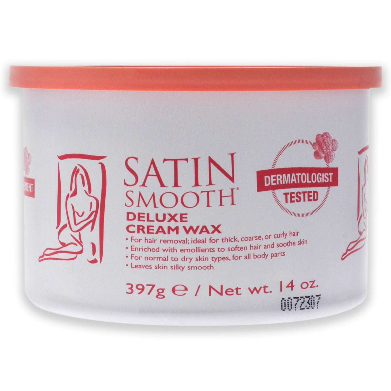 Deluxe Cream Wax by Satin Smooth for Women - 14 oz Wax - Walmart.com