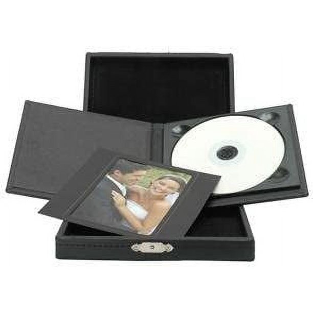 Deluxe DVD/CD Folio with Silver Clasp - Pack of 6 - Walmart Business ...