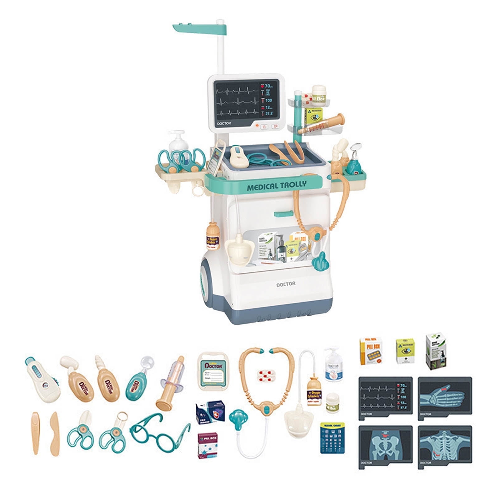 Deluxe Doctor Kit for Toddlers 3-5, Kids Doctors Play Set for Boys ...