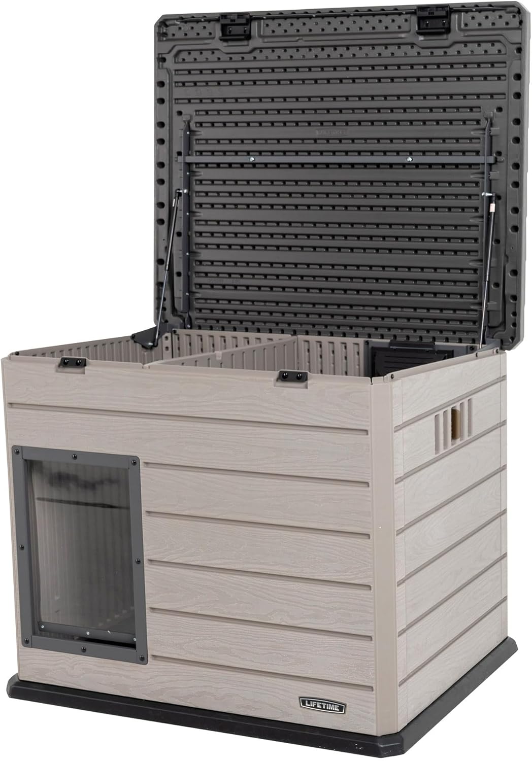 Deluxe Dog House, Weather Protected with Adjustable Vents, Suitable for ...