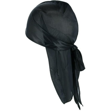Duke Waves & Fades Black Durag, Adult Male Size - Walmart.com