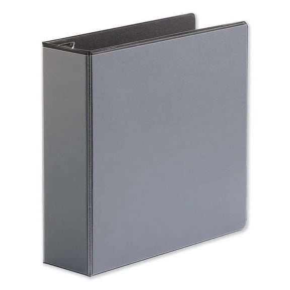Deluxe Easy-To-Open D-Ring View Binder, 3 Rings, 4" Capacity, 11 X 8.5 ...