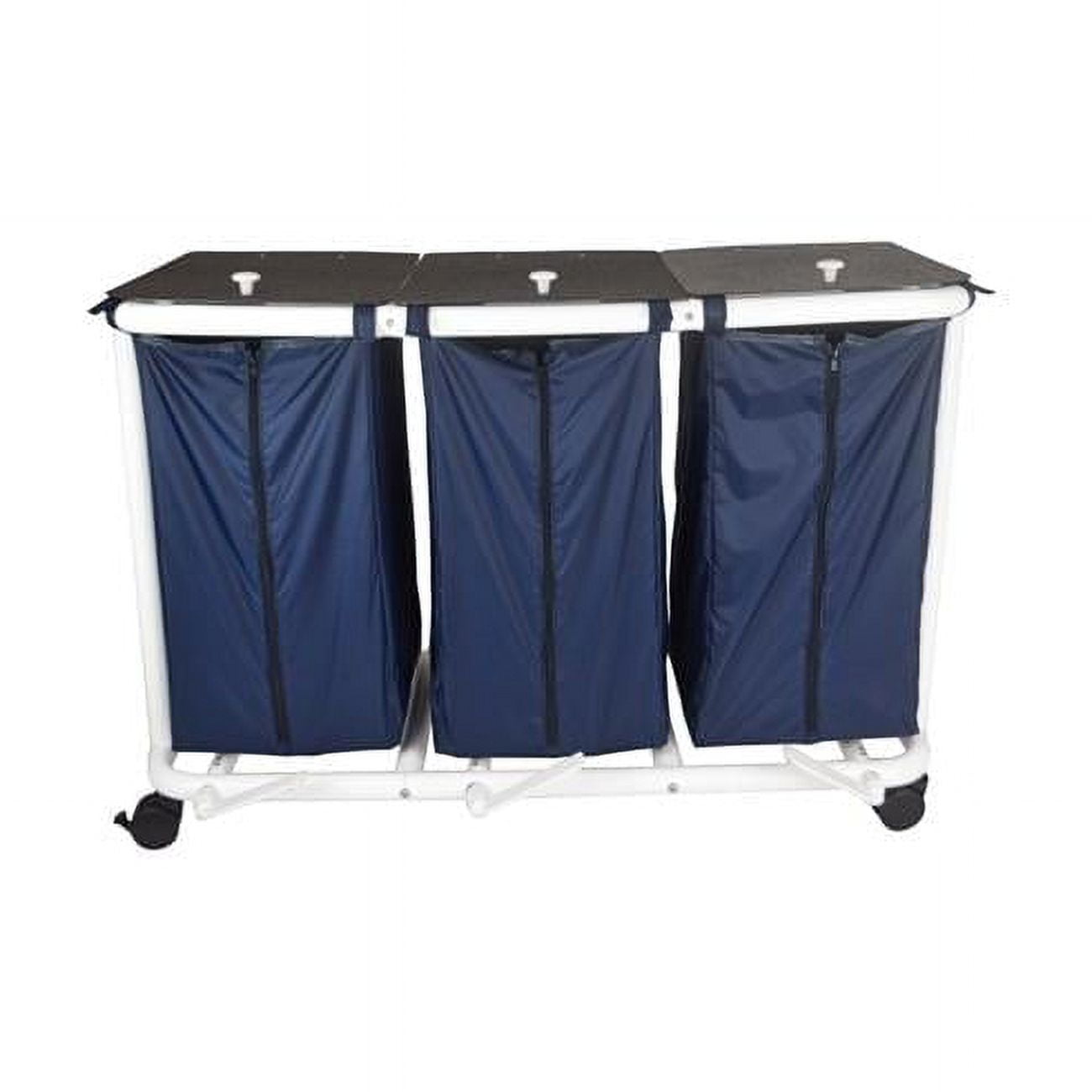 Deluxe Era , Patented Infection Control Large Triple Hamper with ...