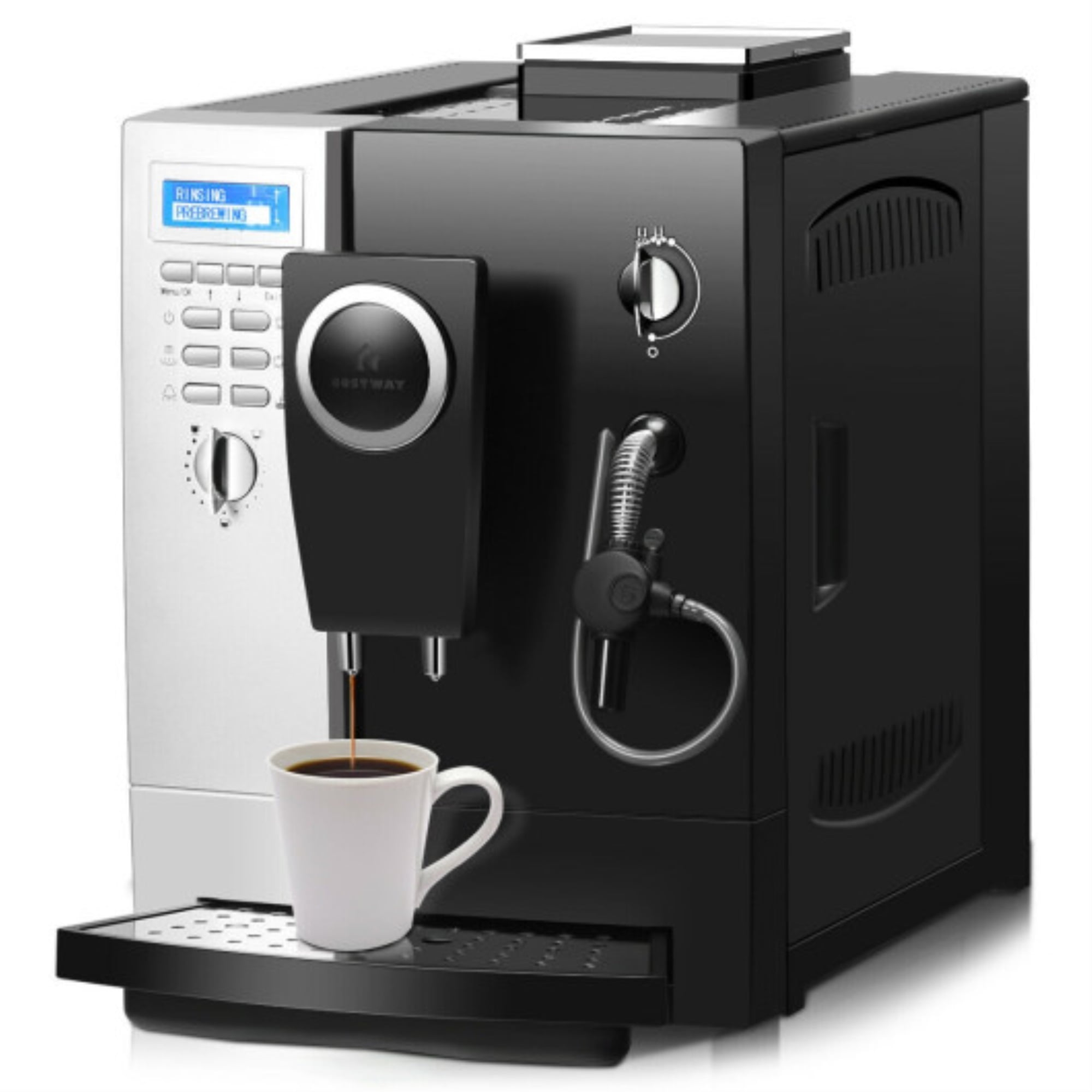 Deluxe Espresso Machine with Milk Frother - Enjoy Barista-Quality ...