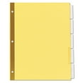 Universal UNV21875 11 in. x 8.5 in. 5-Tab Deluxe Extended Insertable ...