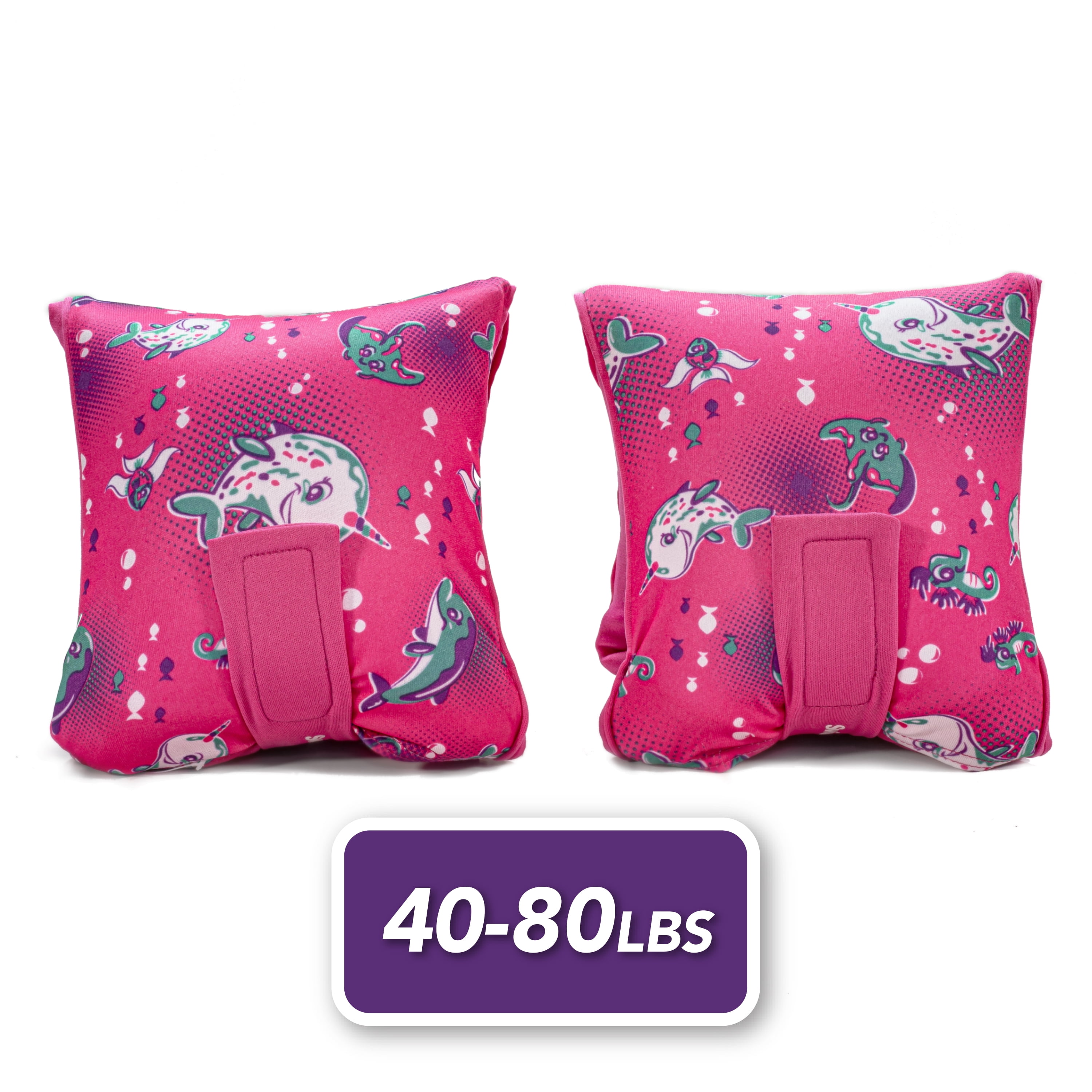 Deluxe Fabric Swim Arm Bands Whale Print - Medium / Large - Walmart.com