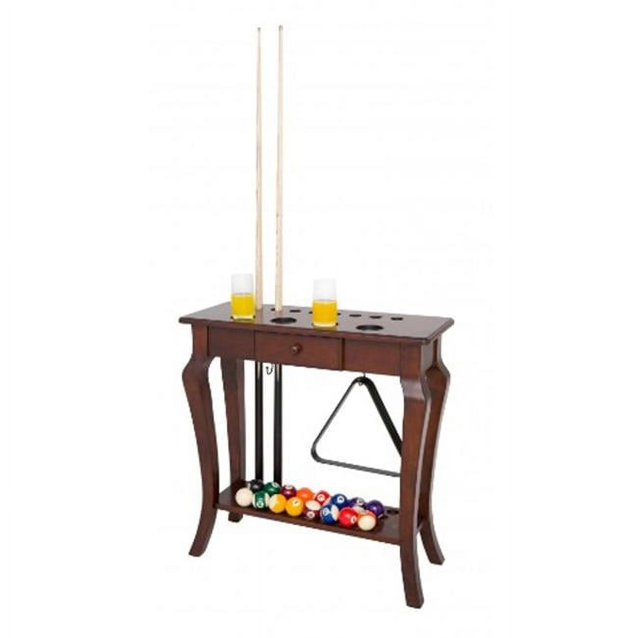Deluxe Floor Cue Rack - Walnut - Walmart.com