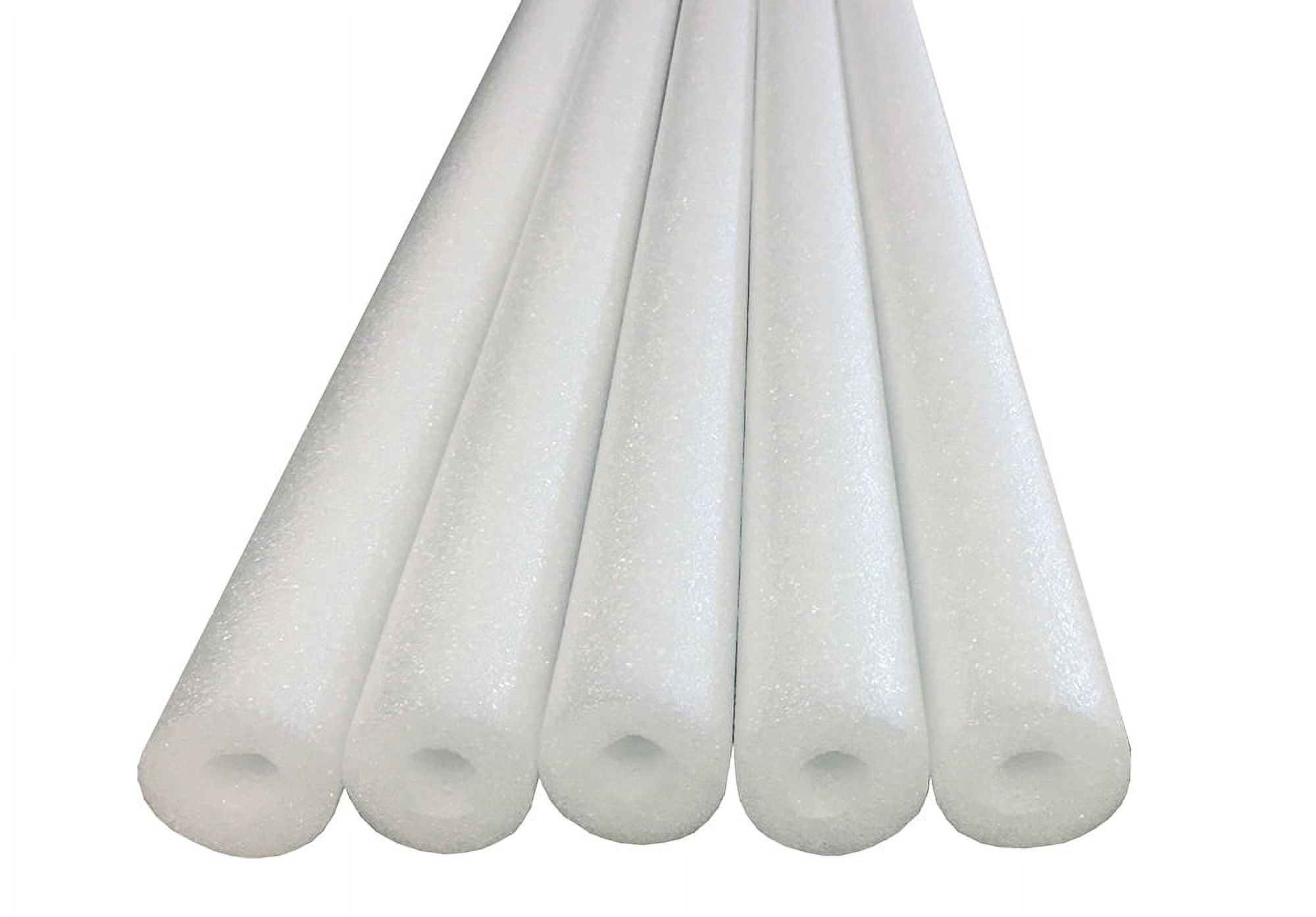 Deluxe Foam Pool Swim N, White, 5 Pack Swimming Pool Pool Noodle Foam ...