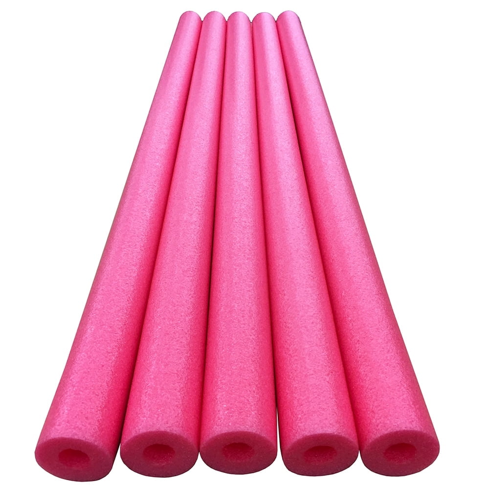 Deluxe Foam Swimming Pool Noodle Float, Red - Walmart.com