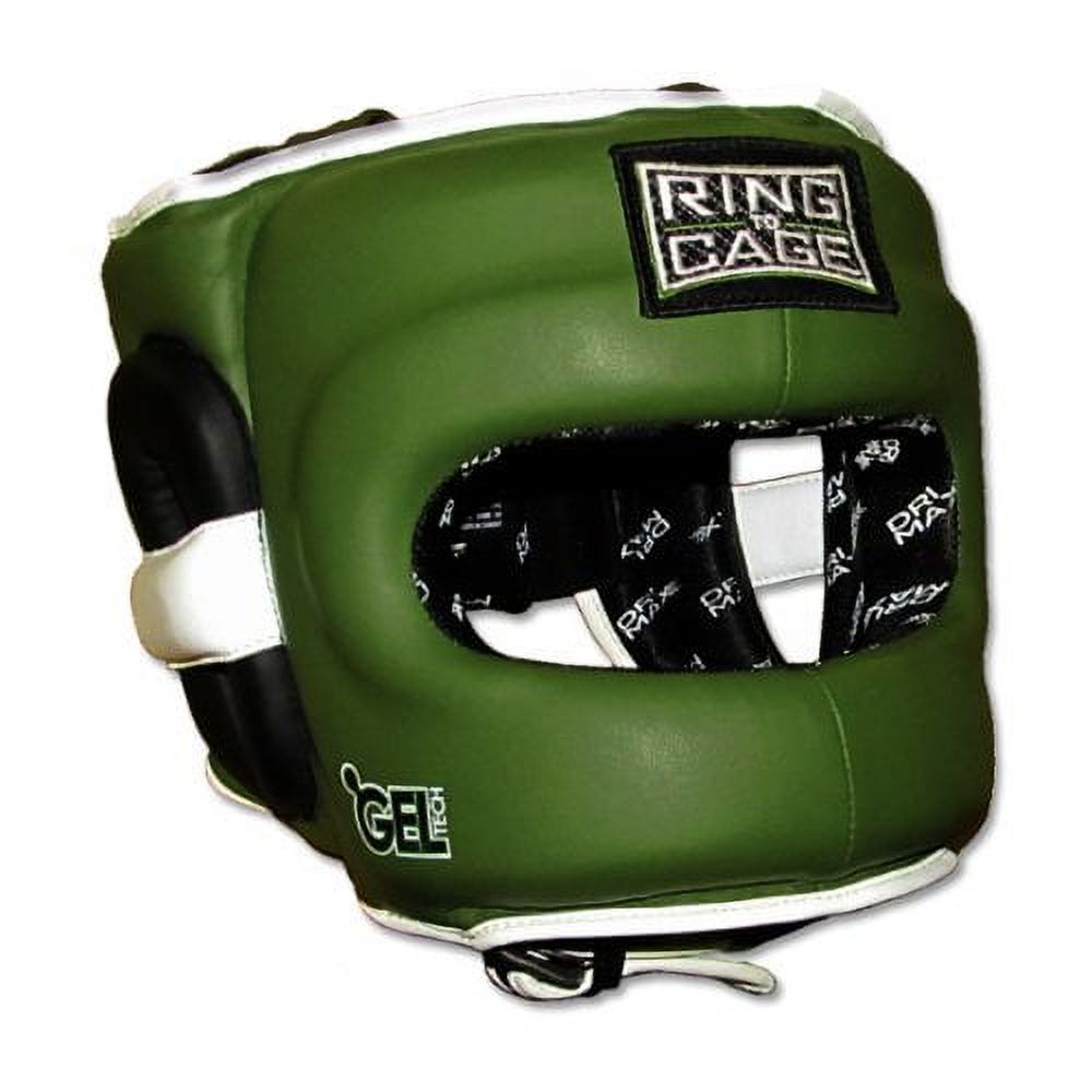 Deluxe Full Face GelTech Sparring Headgear for Boxing, Muay Thai, MMA ...