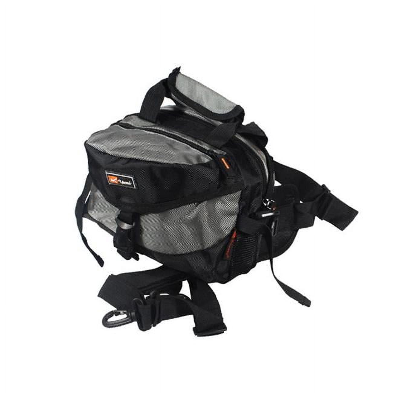 Deluxe Gray Multi-Purposes Fanny Waist Pack / Back Pack / Travel Lumbar ...